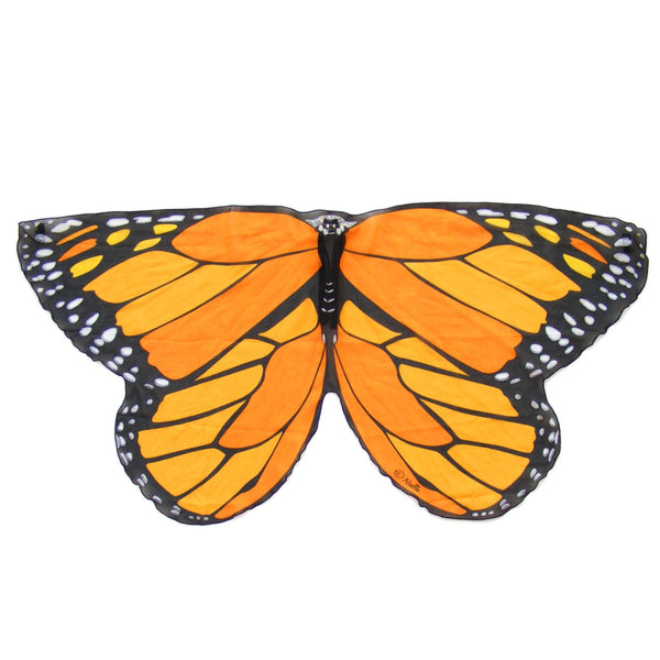 Butterfly Cape Kids Dress Up Dance Costume Purple Monarch Wings ...
